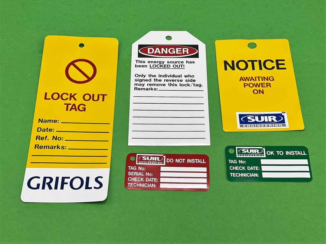 Lock Out Tags - CSI Manufacturing Ltd